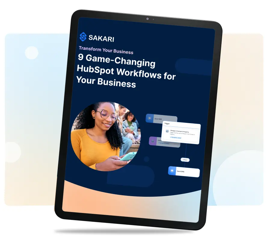 Free Guide Hubspot Workflow Templates Sakari